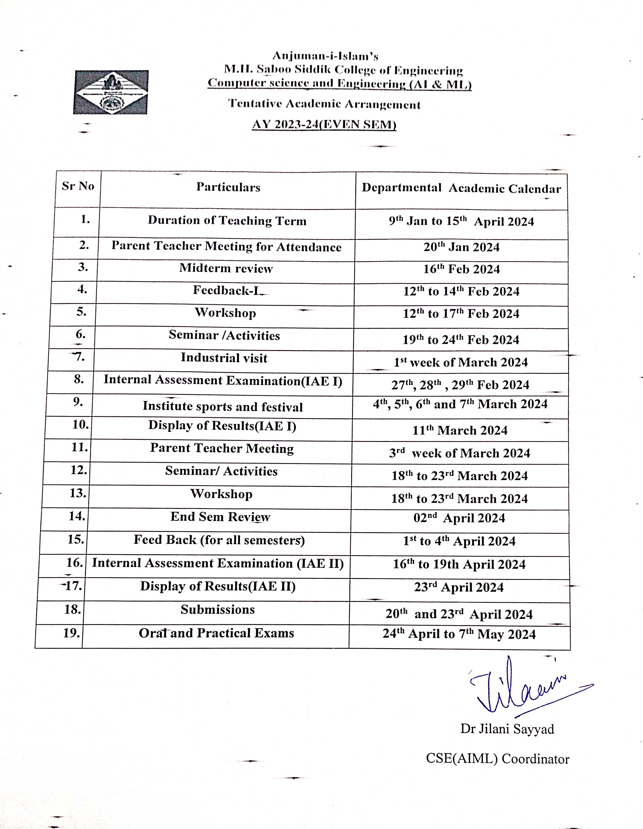 M.H. Saboo Siddik College Of Engineering